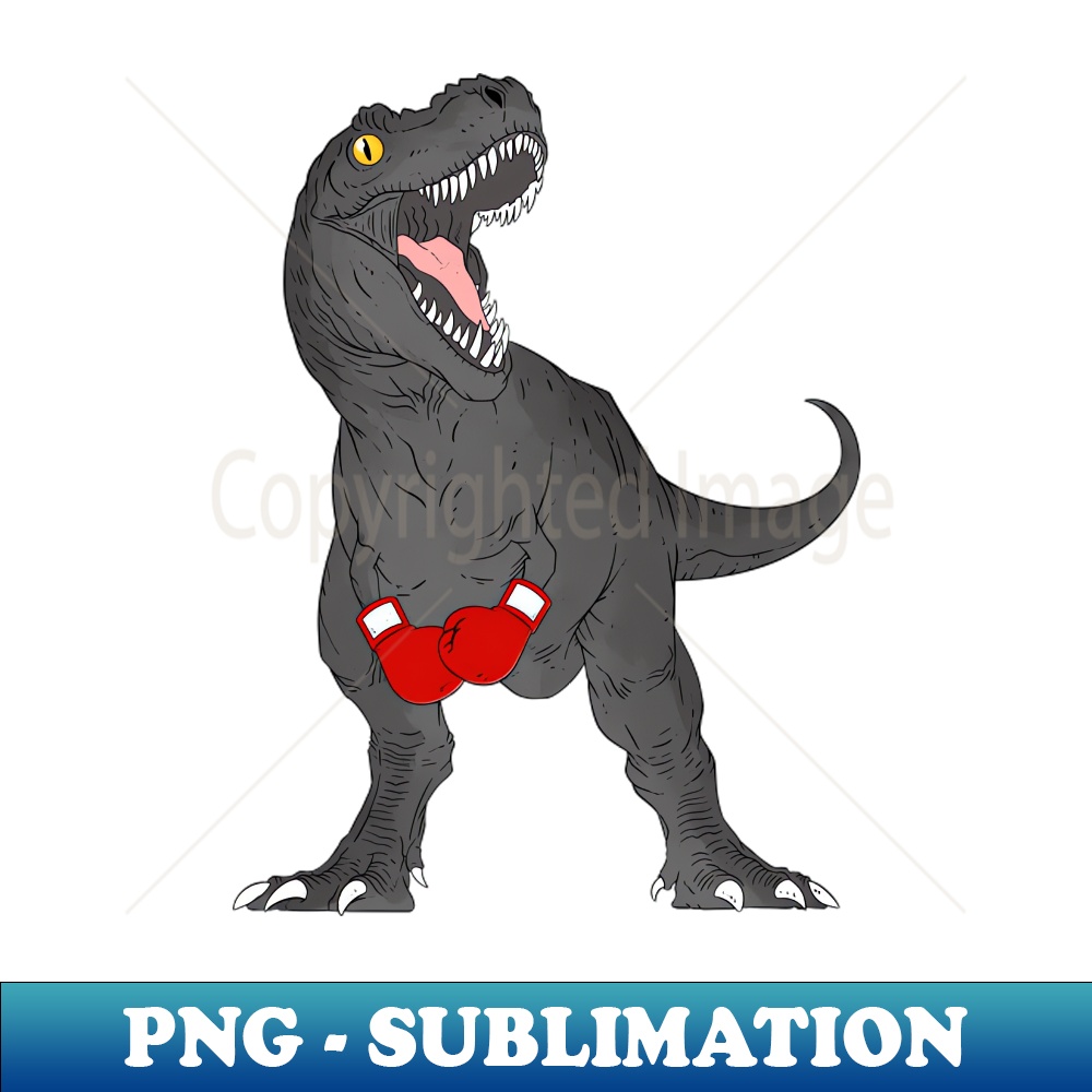 T-Rex Boxing A Knockout of Prehistoric Proportions - PNG Tra | Inspire ...