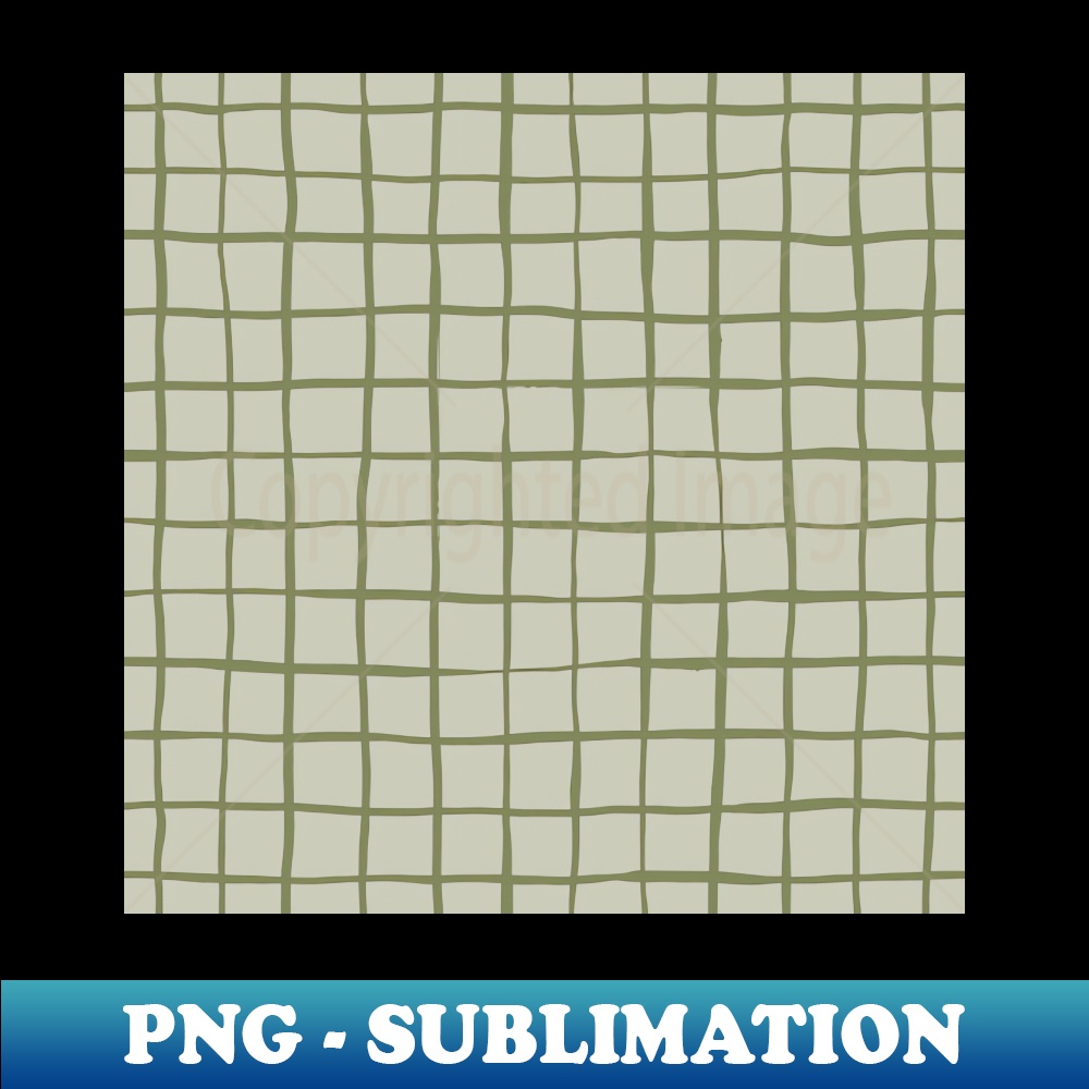 Grid check sage green - Special Edition Sublimation PNG File | Inspire ...