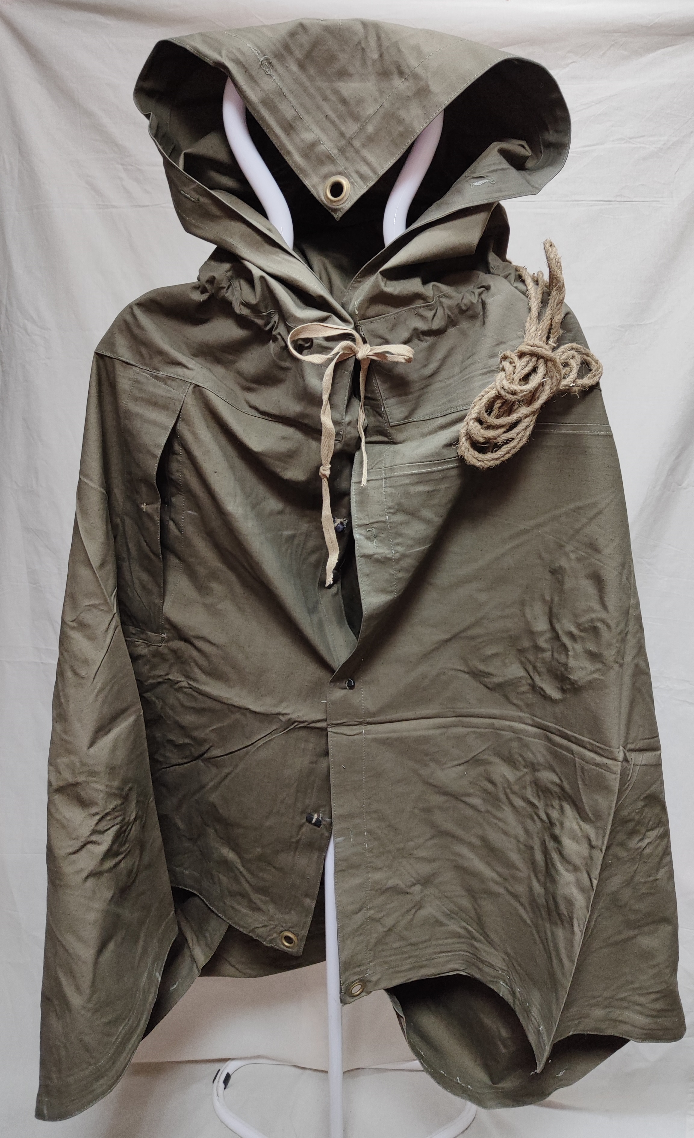 Military Russian Army Soviet Soldiers Cloak Tent Poncho Hood | Inspire ...