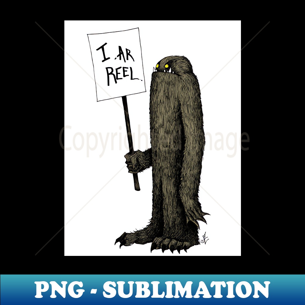 Bigfoot the Subtle Cryptid - PNG Transparent Sublimation Fil - Inspire ...