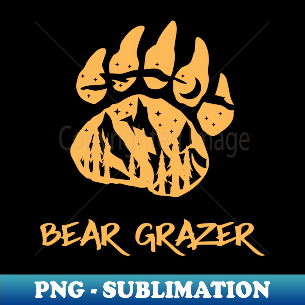 Bear Grazer A Fearless Bear - Professional Sublimation Digit | Inspire ...
