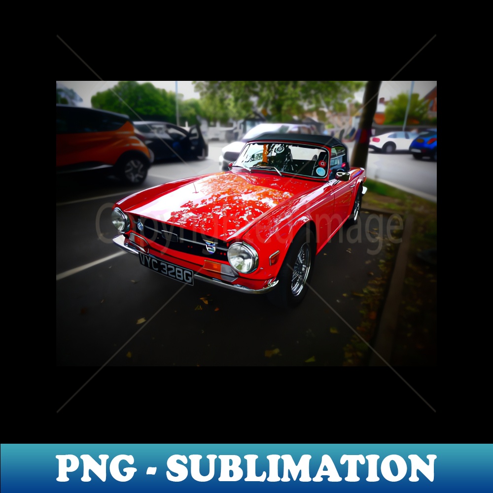 Triumph TR6 Sportscar Vintage British musclecar - Exclusive - Inspire ...
