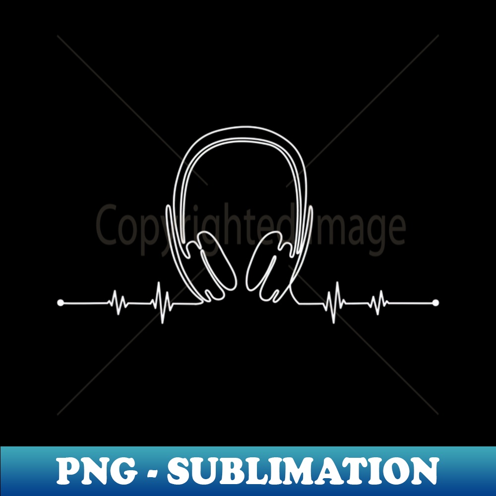 Gaming Heartbeat Headphones Video Gamer Design Online Gaming | Inspire ...