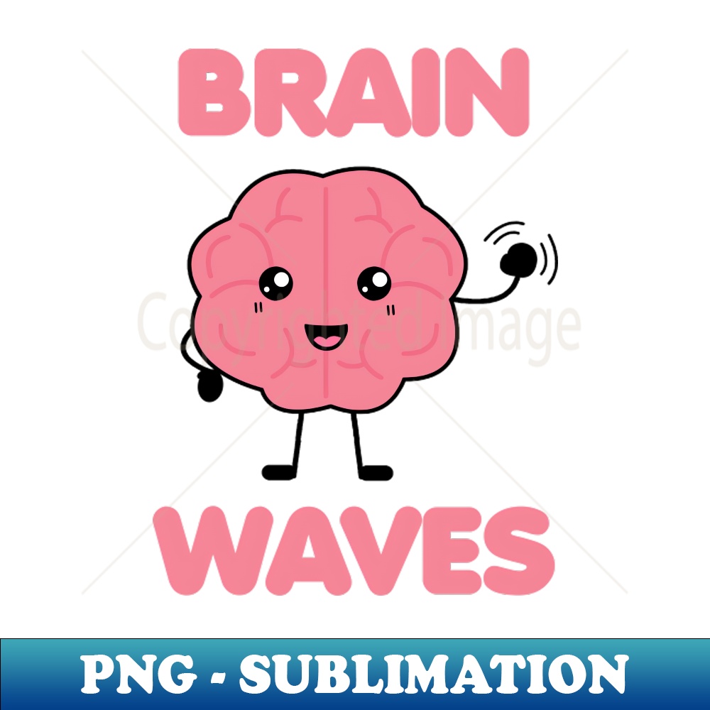 Brain Waves - PNG Transparent Sublimation Design - Boost You | Inspire ...