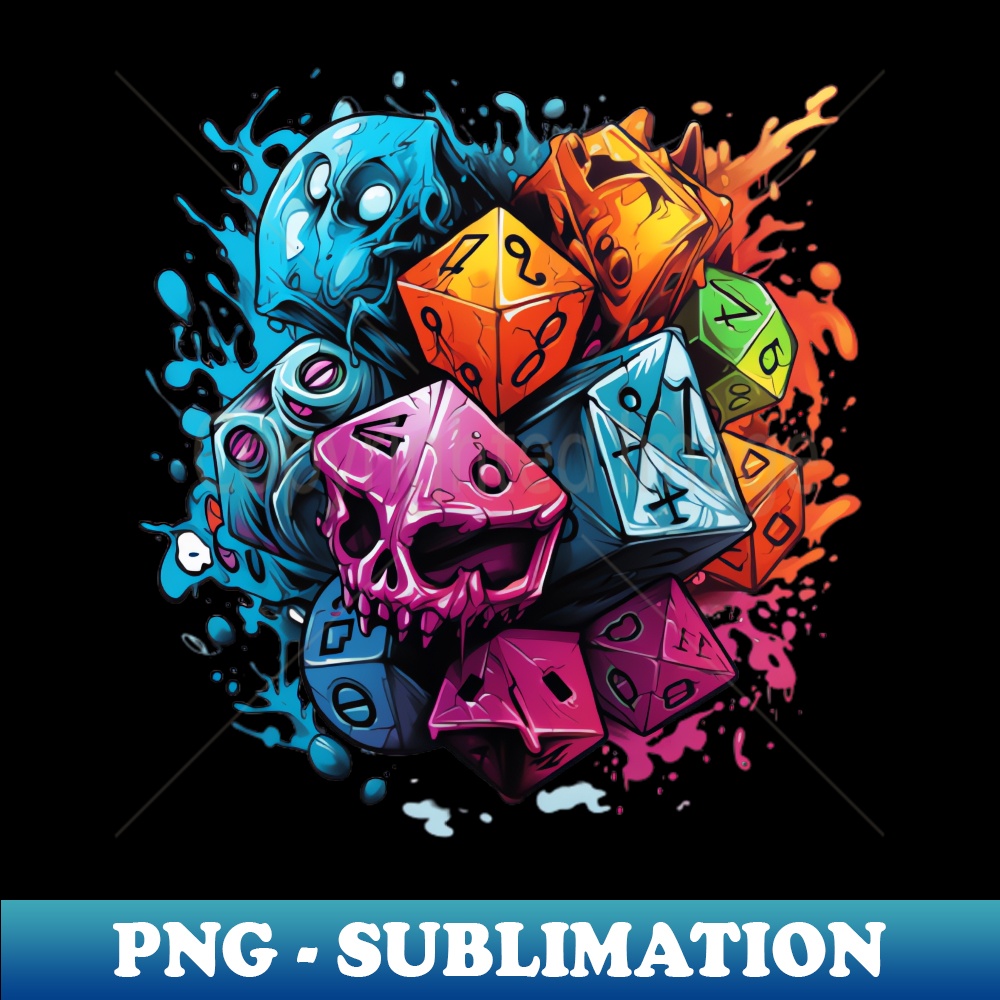 D20 Tabletop Magic Dice DnD - Professional Sublimation Digit | Inspire ...