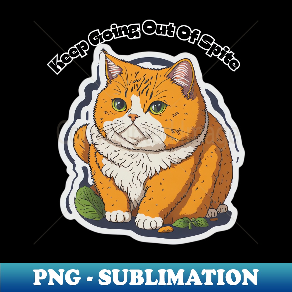 tater tot cat Keep Going Out of Spite - Exclusive Sublimatio | Inspire ...