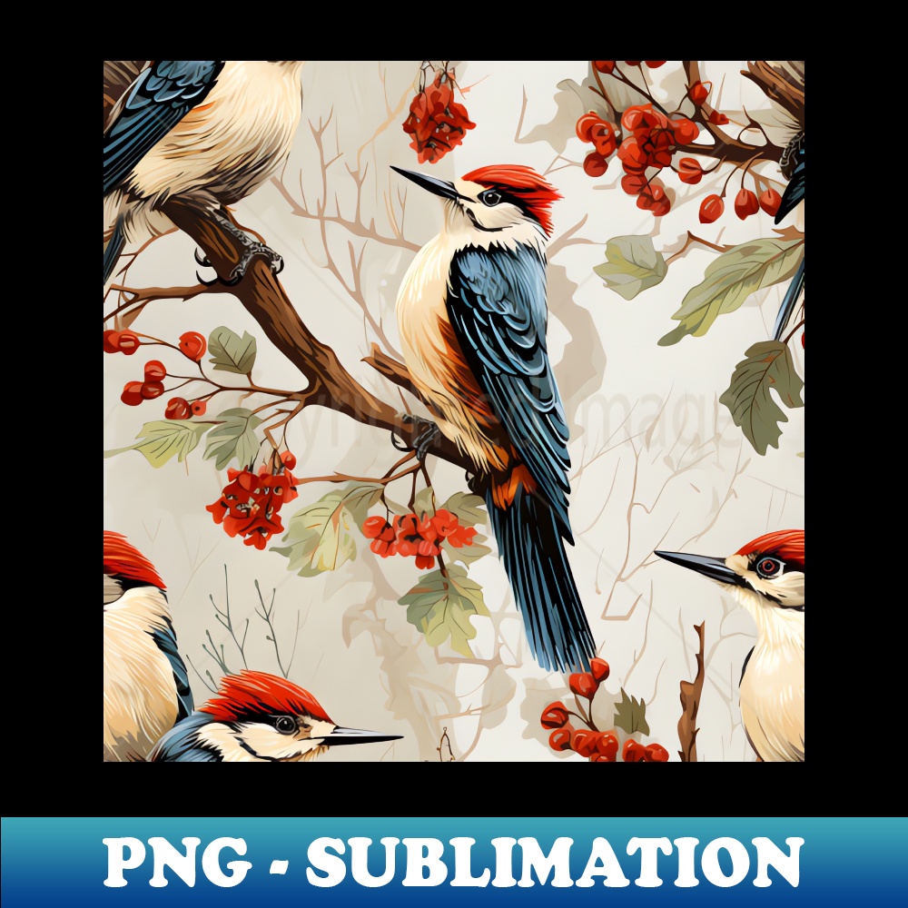 North American Birds 20 Woodpecker - PNG Transparent Sublima - Inspire ...