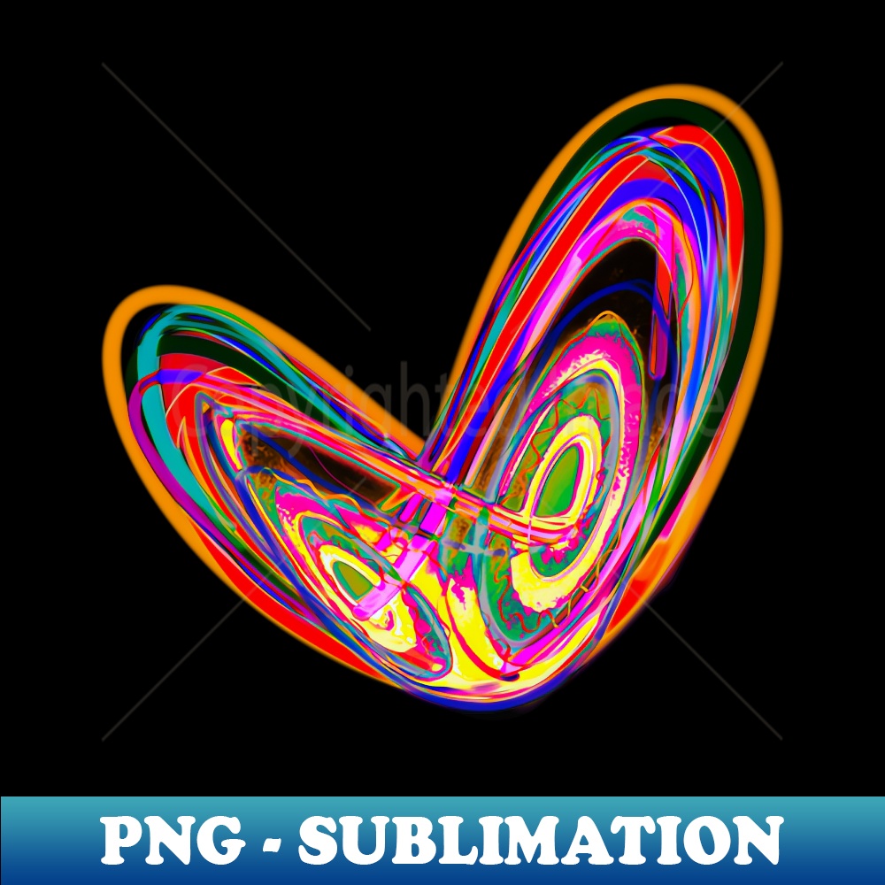 Chaos theory Lorenz equation - Instant Sublimation Digital D | Inspire ...
