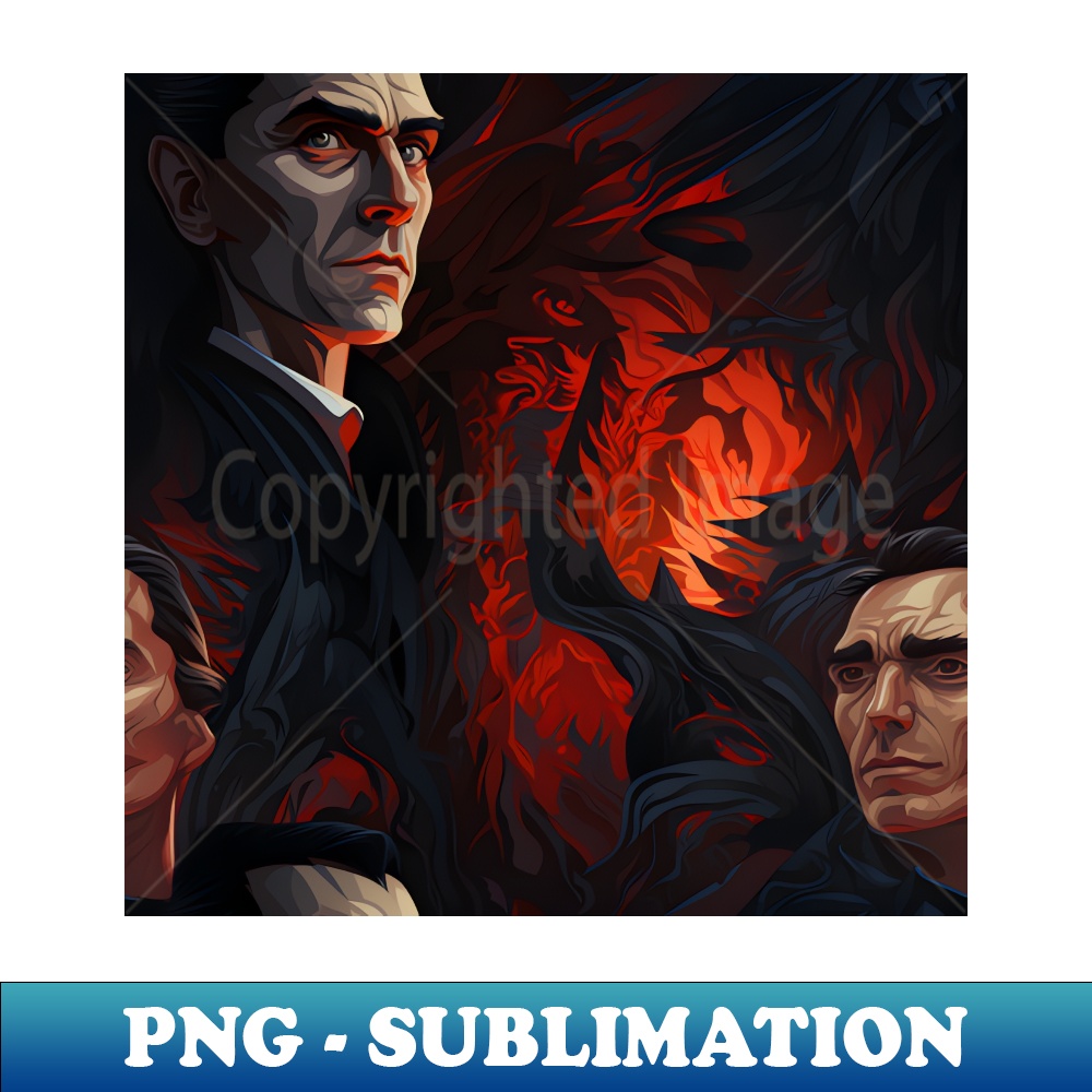 Halloween DraculaVampire - Instant Sublimation Digital Downl | Inspire ...