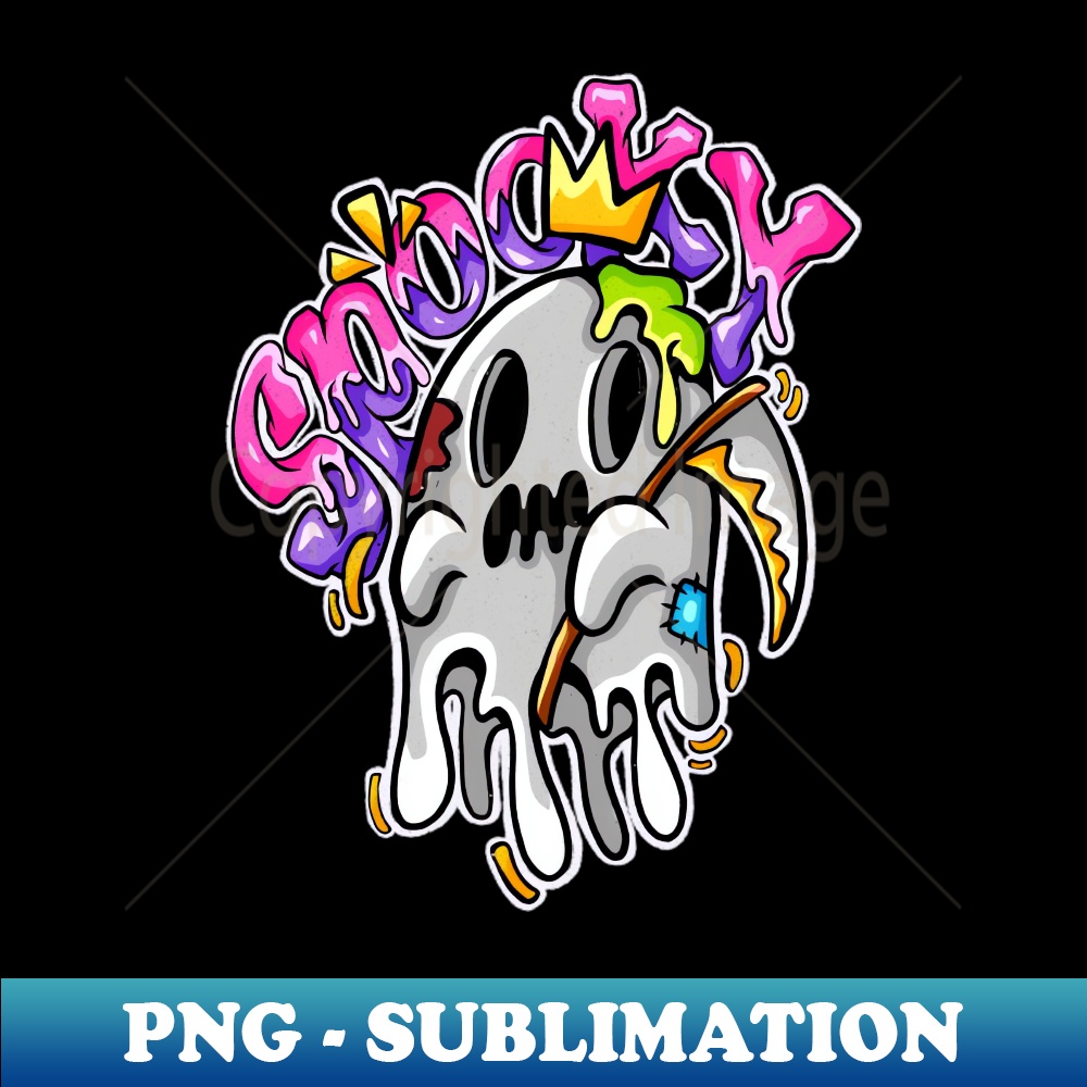 Spooky Ghost - Aesthetic Sublimation Digital File - Capture - Inspire ...
