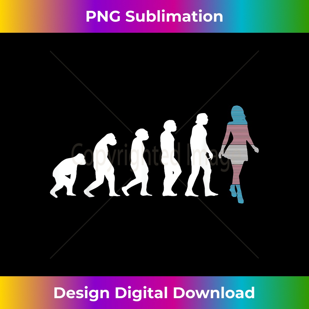 Transgender Evolution LGBTQ Trans Pride Funny Trans Fla - Ch | Inspire ...