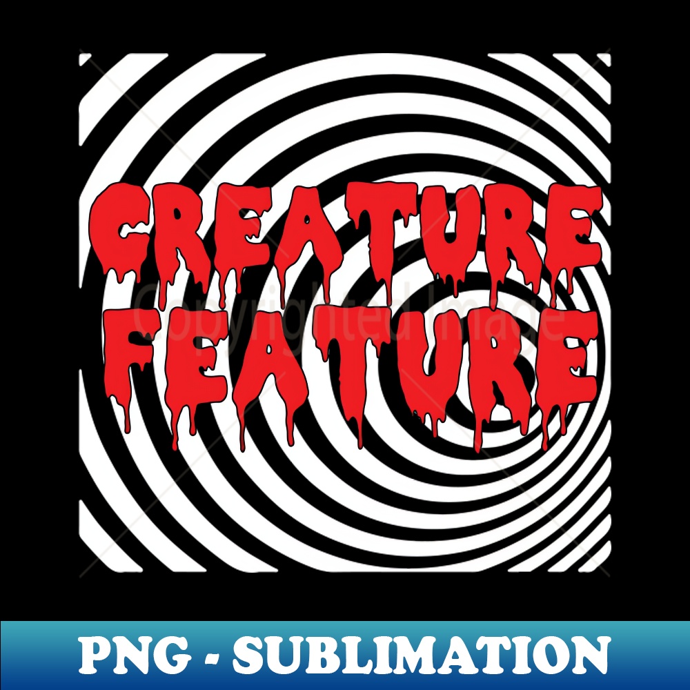 Creature Feature Bloody - Trendy Sublimation Digital Downloa - Inspire ...