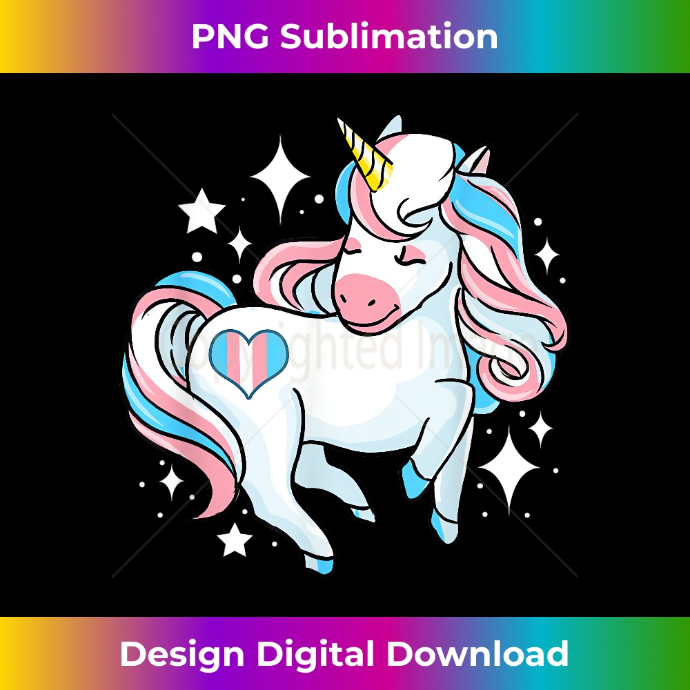 Transgender Unicorn Trans Ally Trans Pride - Classic Sublima | Inspire ...