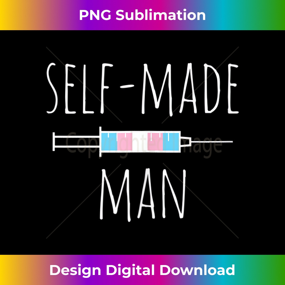 Self-Made Man Trans Pride Transgender Tank To - Sublimation- | Inspire ...