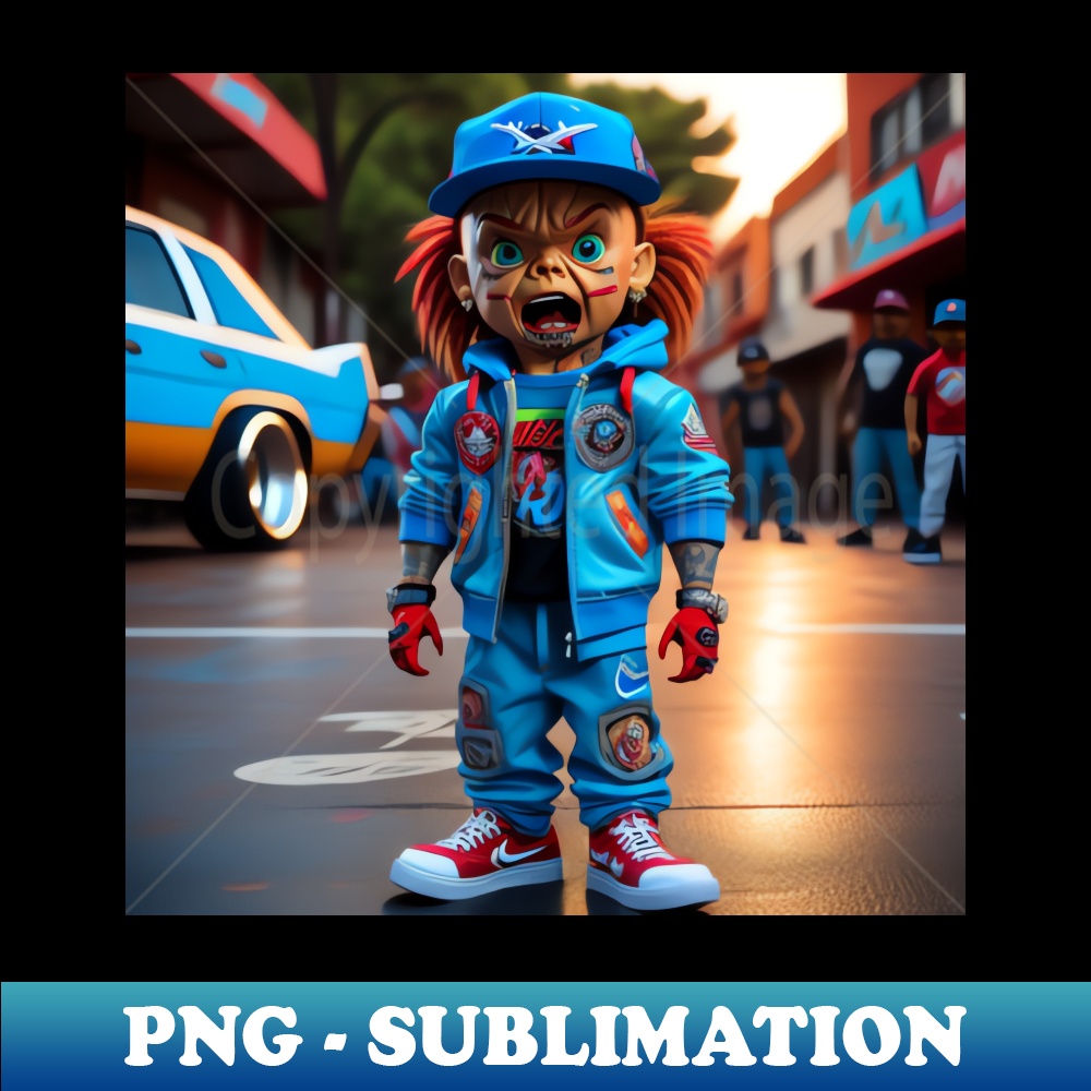 Chucky The Doll Hood Edition - Vintage Sublimation PNG Downl | Inspire ...