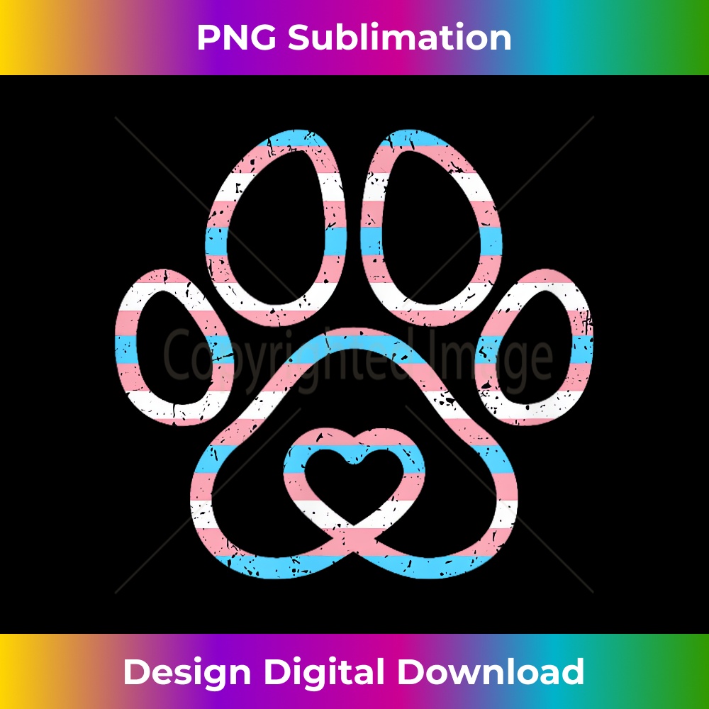 Transgender Dog Paw Trans Pride LGBT Dog Lover - Sophisticat | Inspire ...