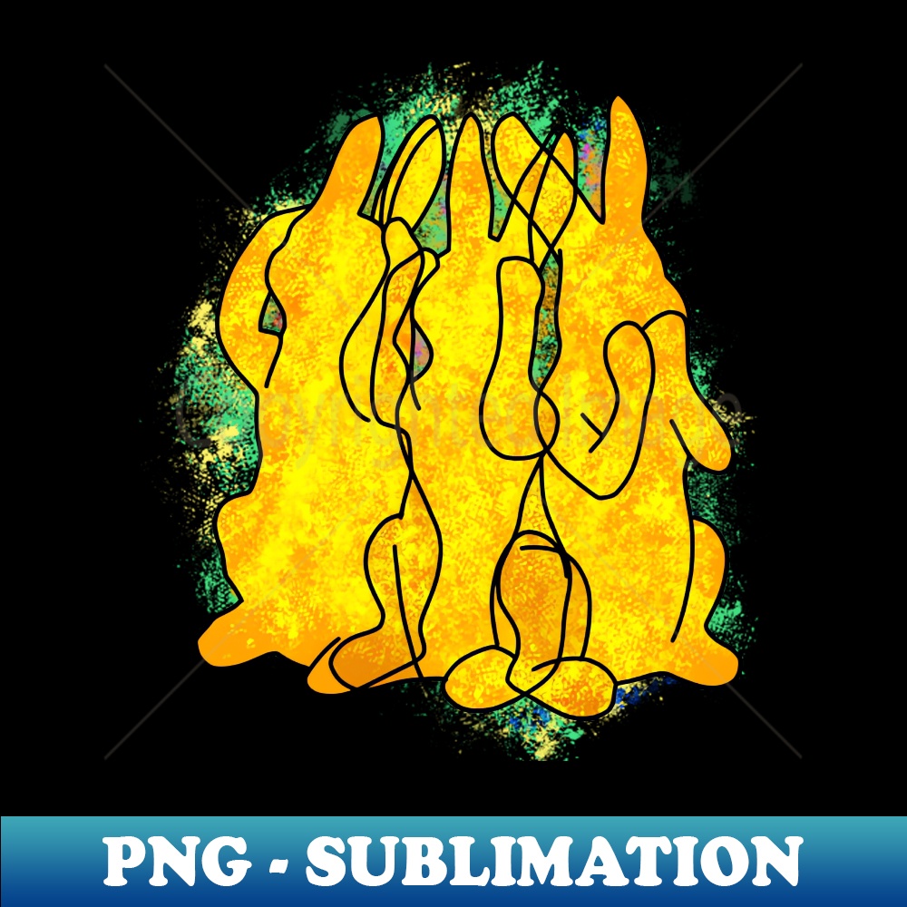 Hare No See No Speak No Rabbits - Exclusive Sublimation Di | Inspire Uplift