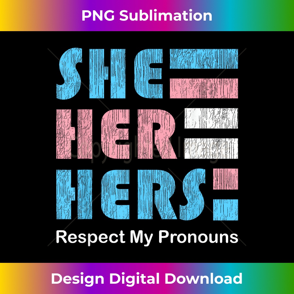 She Her Hers Pronoun Pin for True Trans Soul - Urban Sublima | Inspire ...