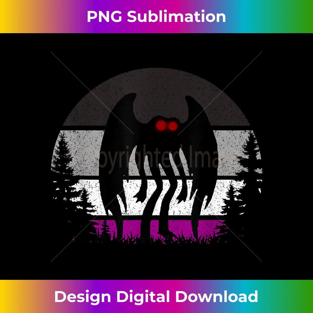 Retro ACE Mothman Asexual Pride Point pleasant Cryptid - Con | Inspire ...