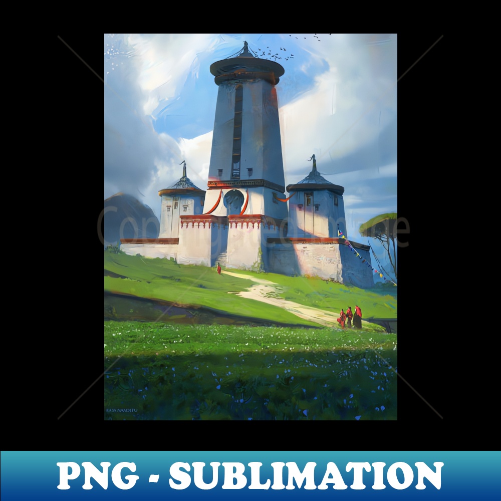 tower of peace - Artistic Sublimation Digital File - Unlock | Inspire ...