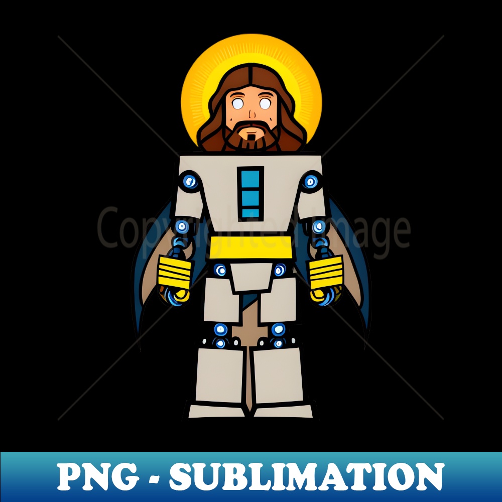 Mecha Jesus - PNG Sublimation Digital Download - Create with | Inspire ...