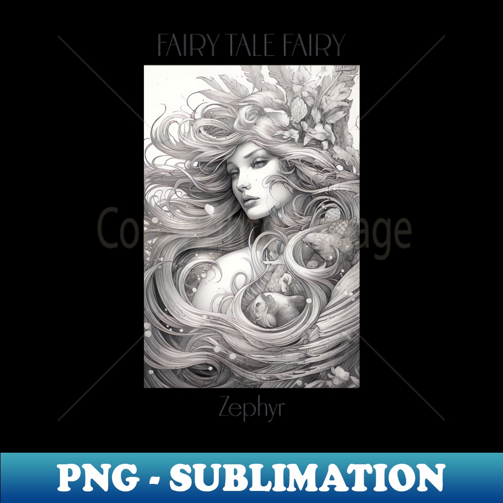 Fairy Tale Fairy Zephyr - Artistic Sublimation Digital File | Inspire ...