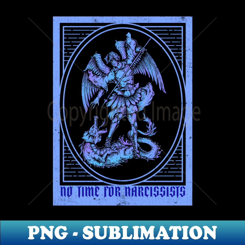 No Time For Narcissists Archangel Michael Slaying Serpent In | Inspire ...