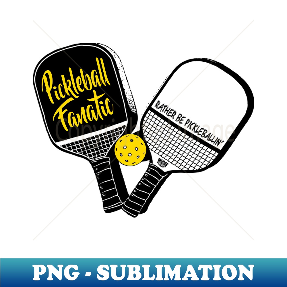 Pickleball Fanatic Dual Paddles - Special Edition Sublimatio | Inspire ...