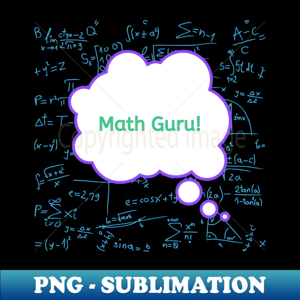 Math Guru - Vintage Sublimation PNG Download - Unlock Vibran | Inspire ...