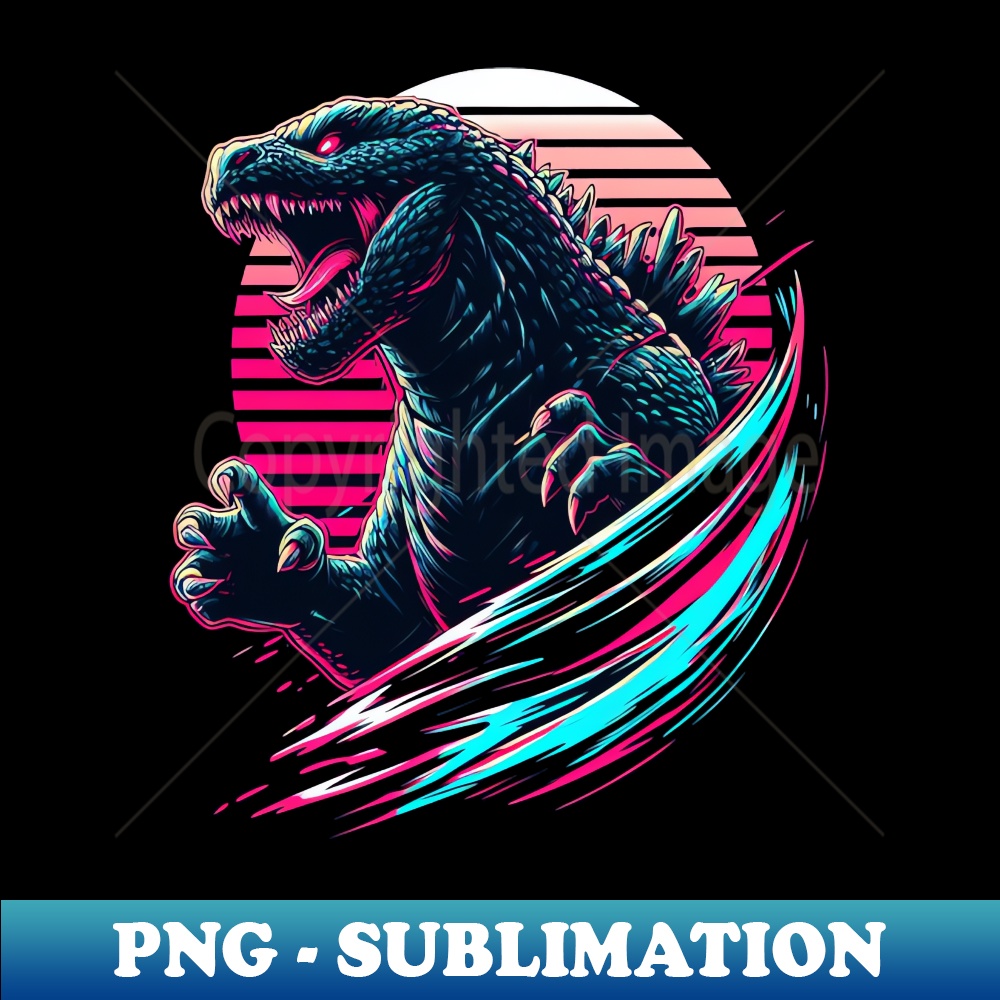 godzilla abstract - Artistic Sublimation Digital File - Revo - Inspire ...