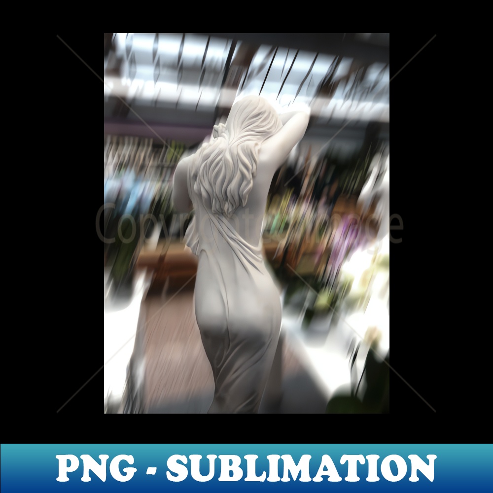 Marble Statue shows Signs of Life - Retro PNG Sublimation Di - Inspire ...