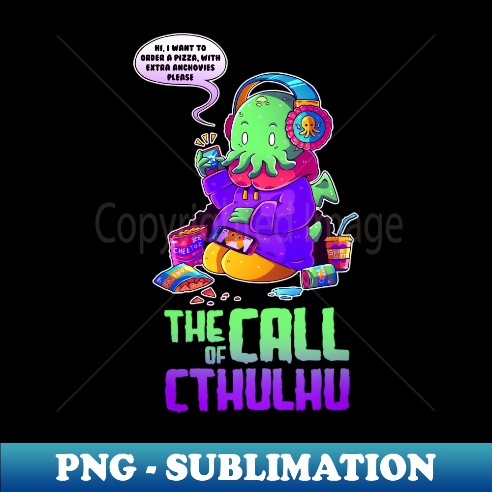 The call of CTHULHU - Modern Sublimation PNG File - Revoluti | Inspire ...