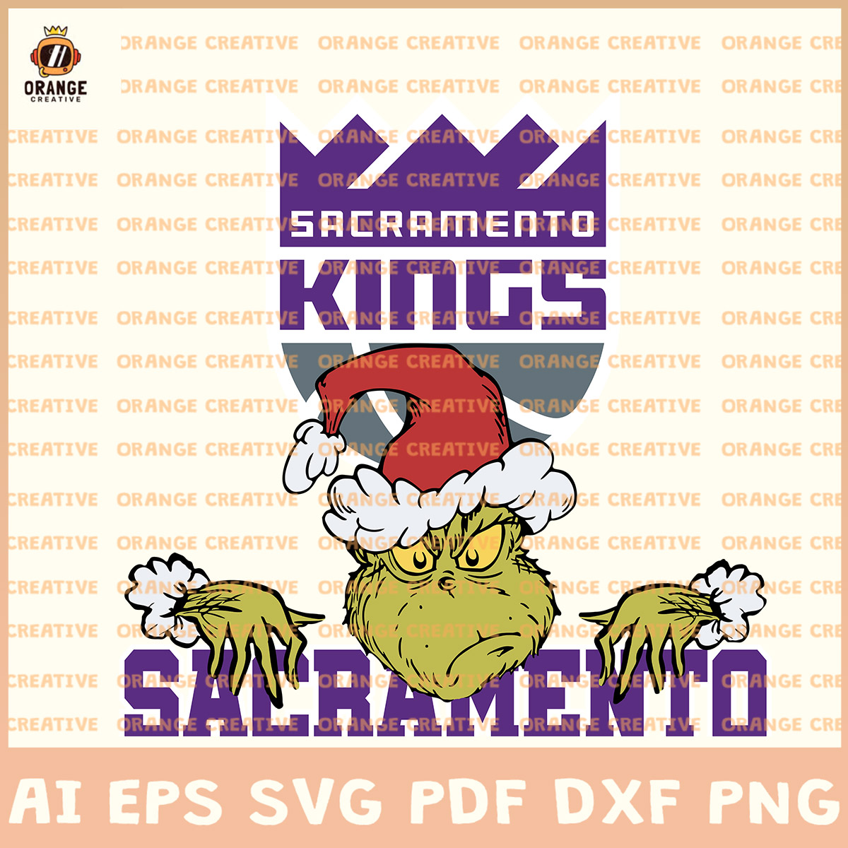 Sacramento Kings NBA Svg Files, NBA Kings Logo Clipart, Grin - Inspire ...