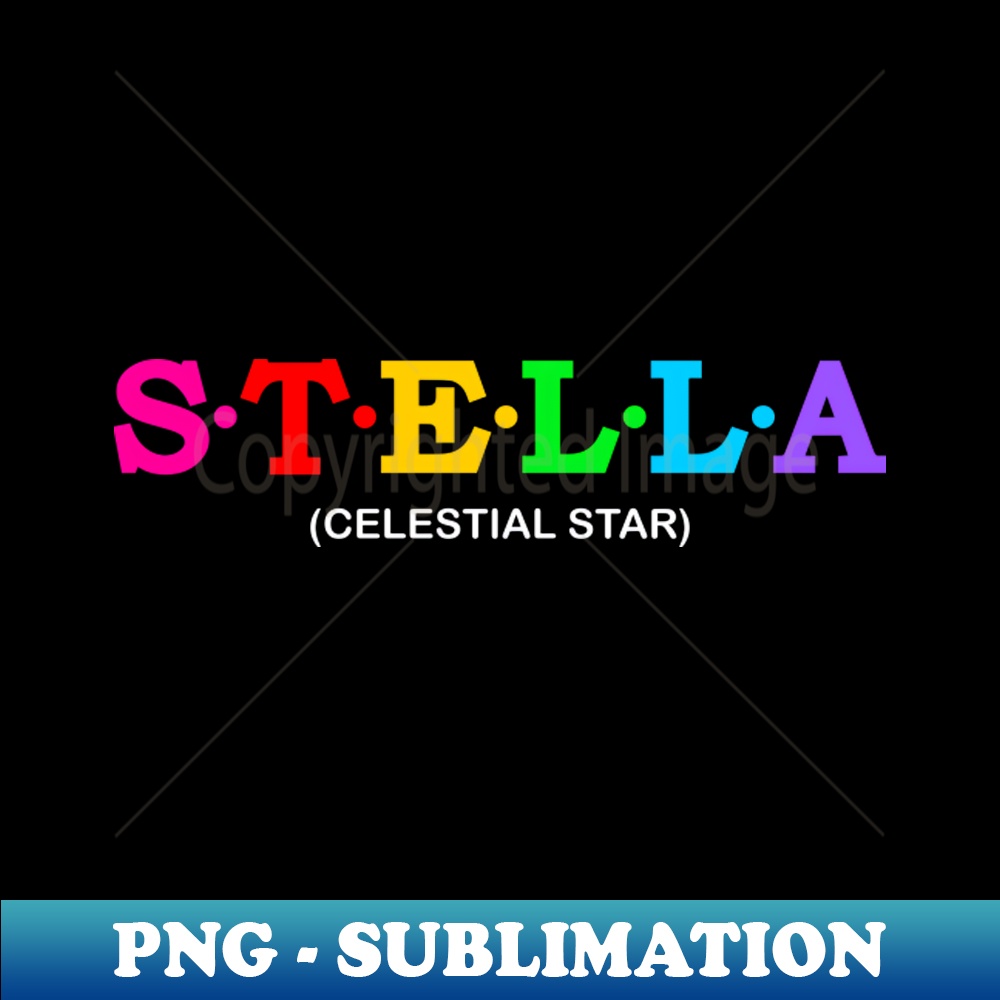 Stella - Celestial Star - PNG Transparent Digital Download F | Inspire ...