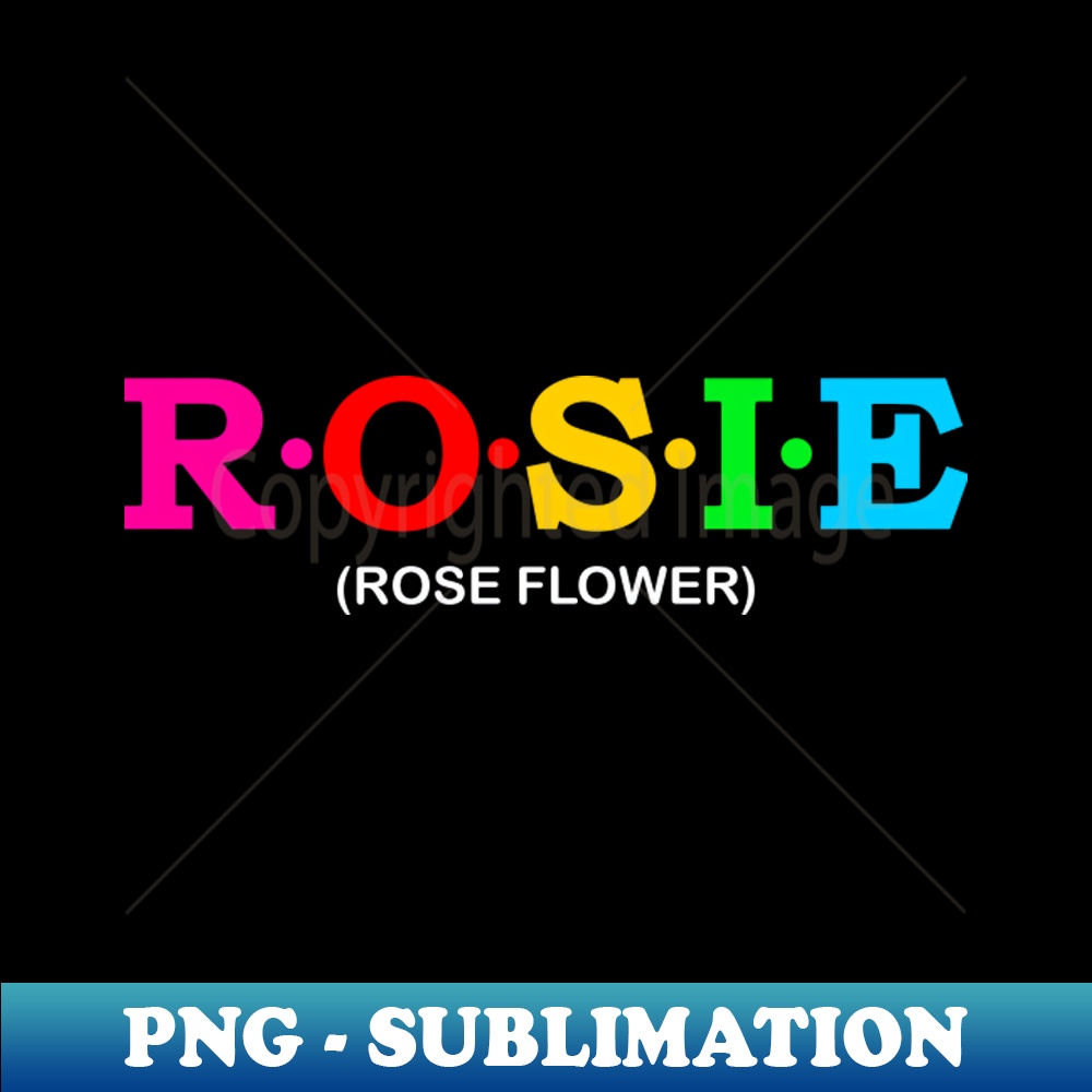 Rosie - Rose Flower - Instant Sublimation Digital Download - | Inspire ...