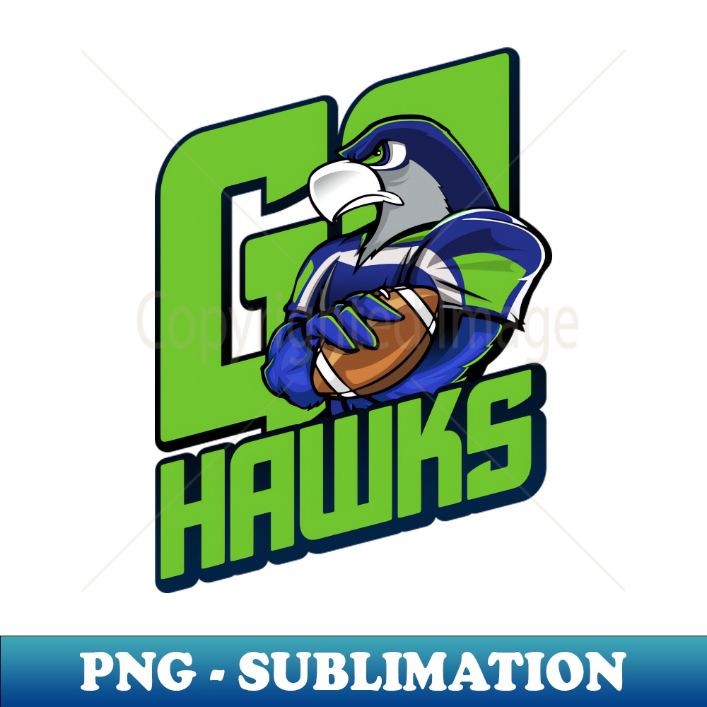 Go Hawks Custom Design for Fans - Creative Sublimation PNG D | Inspire ...