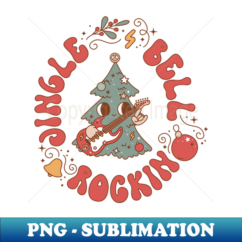 Jingle Bell Rockin - PNG Transparent Digital Download File f | Inspire ...