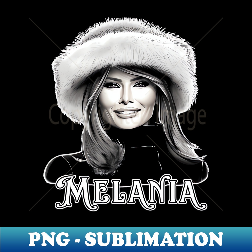 Melania - PNG Transparent Digital Download File for Sublimat | Inspire ...