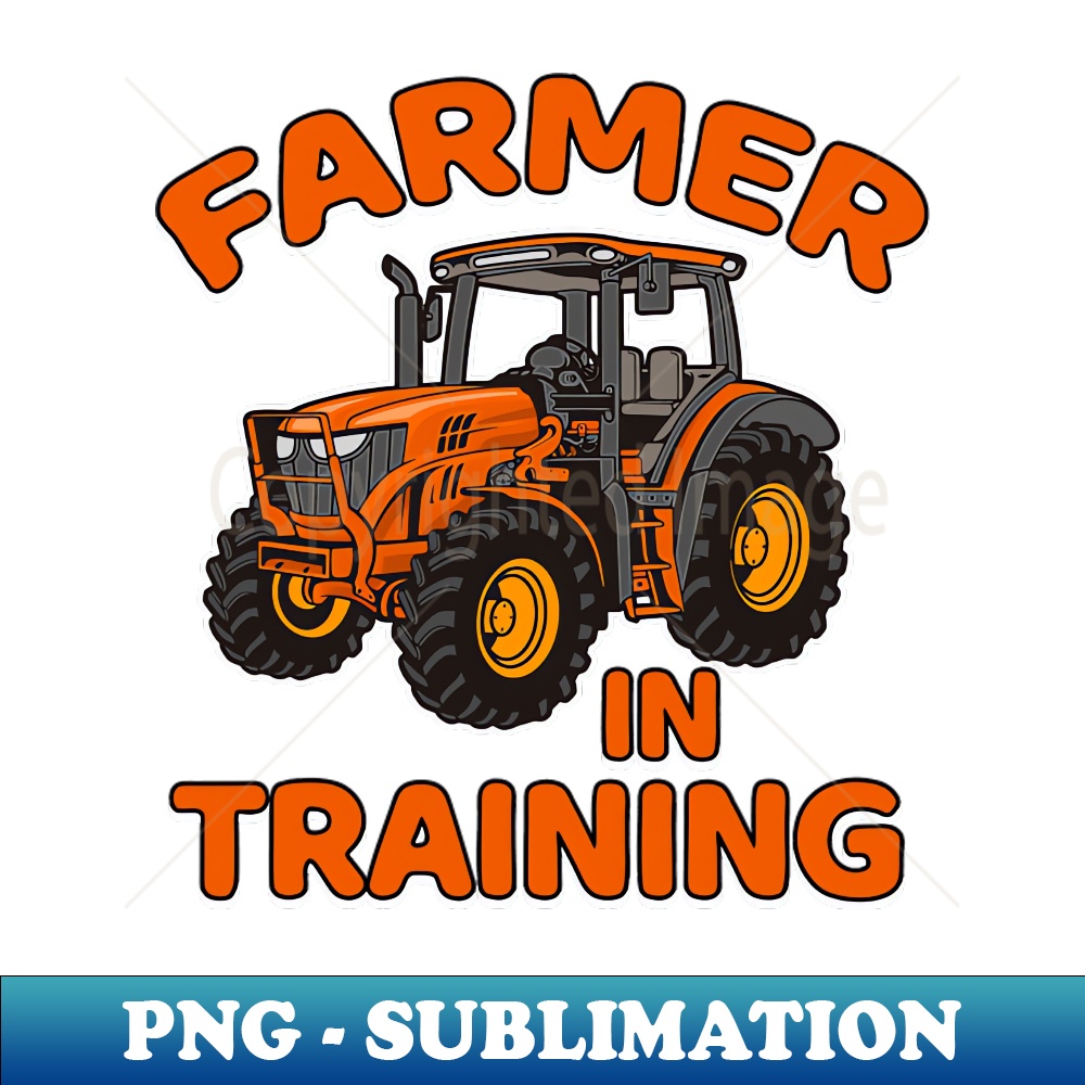 Funny Tractor Boy Farmer In Training Farming Tractor Lover 3 | Inspire ...