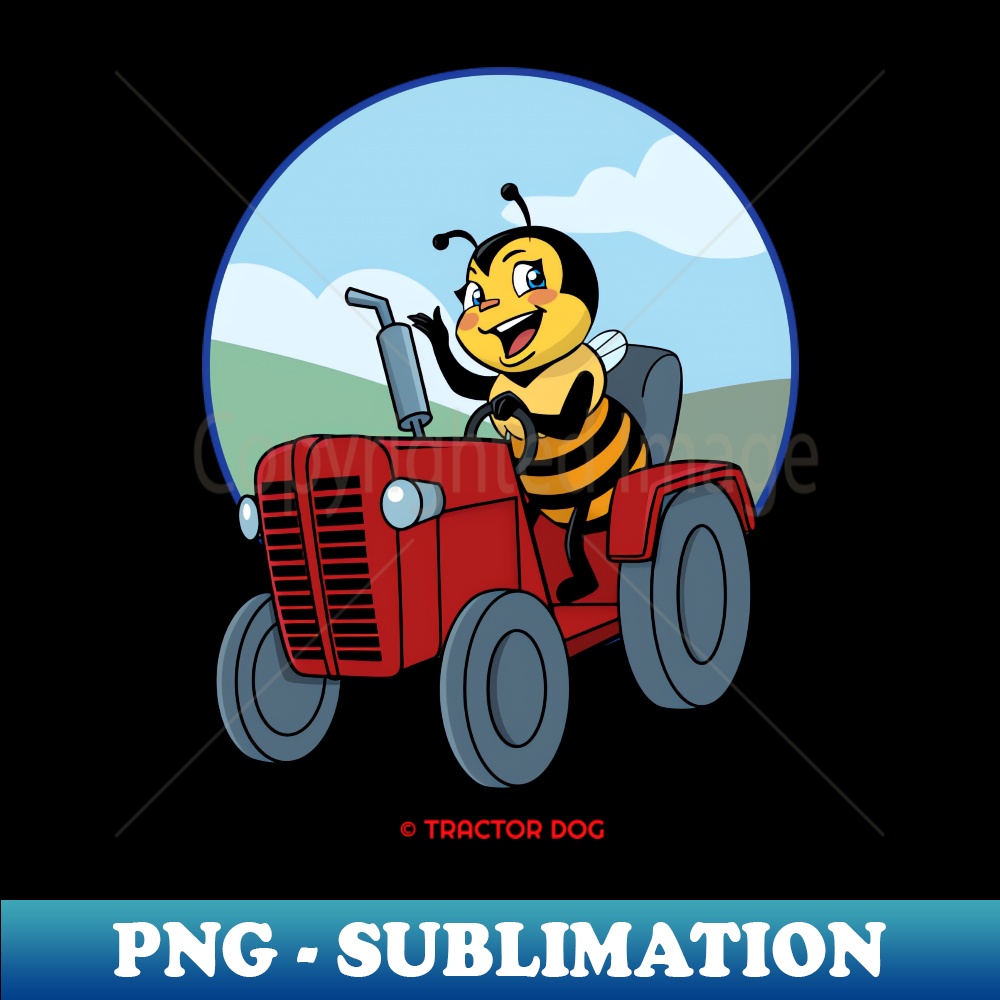 Tractor Critters Bee - Premium PNG Sublimation File - Unlock | Inspire ...