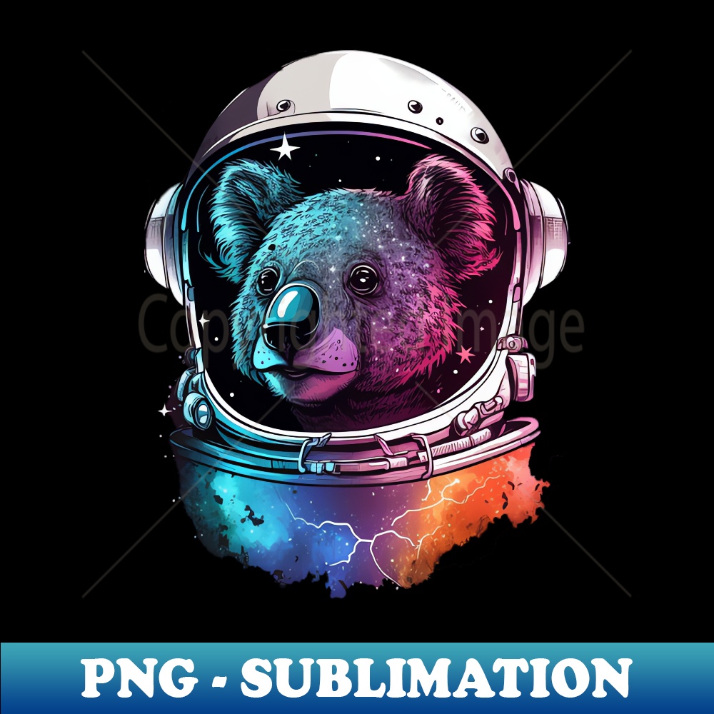space koala - Instant Sublimation Digital Download - Unleash - Inspire ...