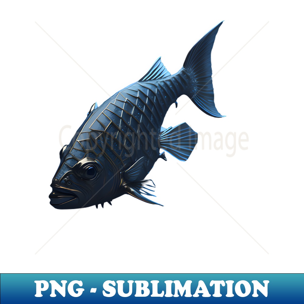 Diamond Fish - PNG Transparent Sublimation Design - Fashiona | Inspire ...