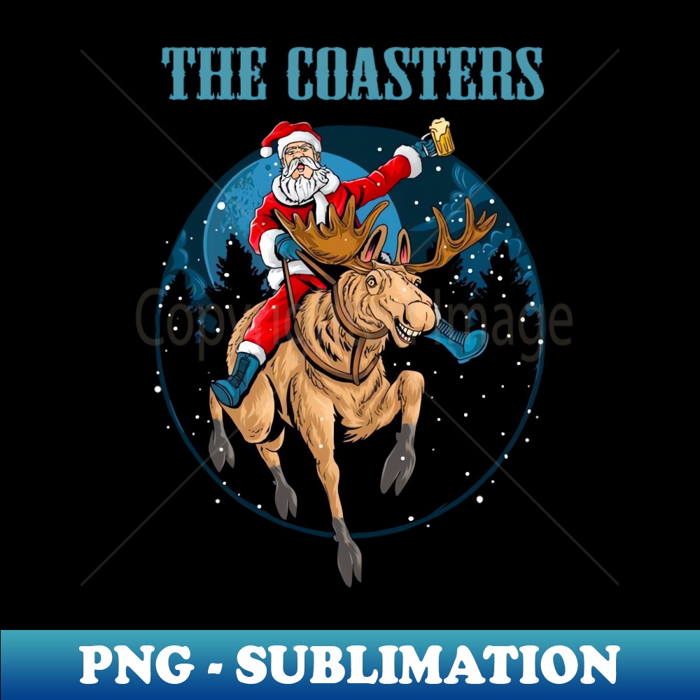 THE COASTERS BAND XMAS - Exclusive Sublimation Digital File | Inspire ...