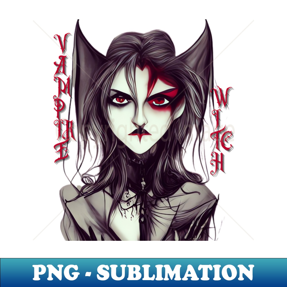 VAMPIRE WITCH - Sublimation-Ready PNG File - Stunning Sublim | Inspire ...