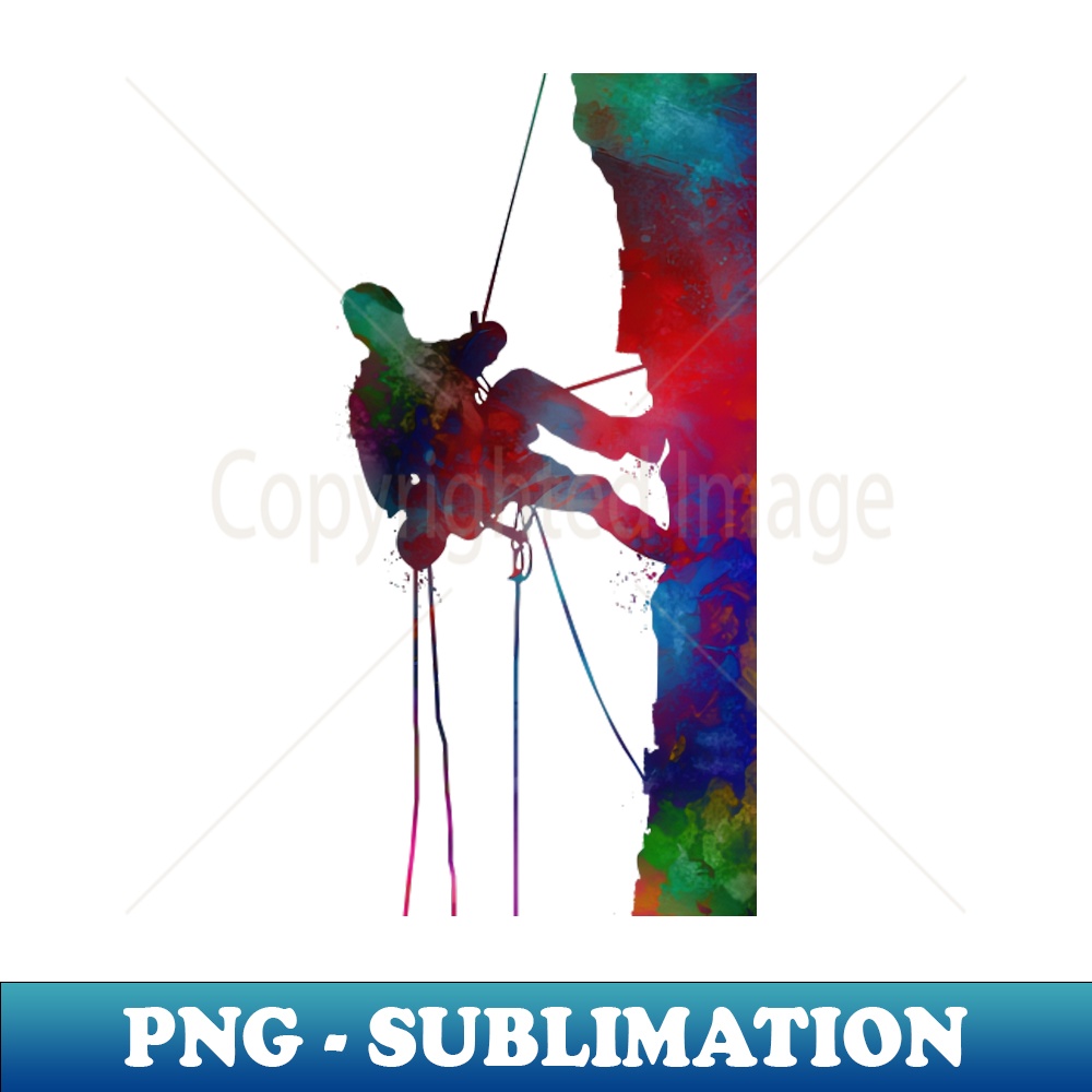 mountaineer climbing sport art mountaineer climbing - PNG Tr - Inspire ...