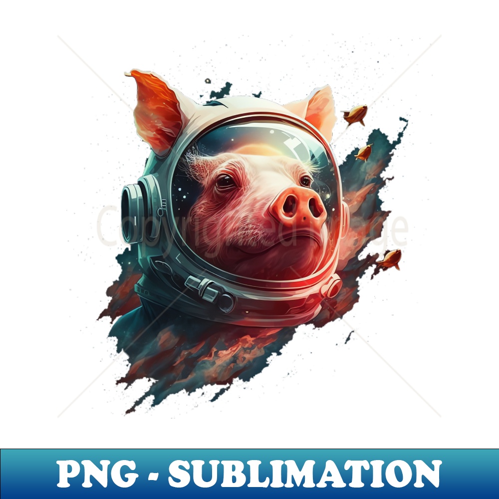 pig in space - Premium Sublimation Digital Download - Perfec | Inspire ...