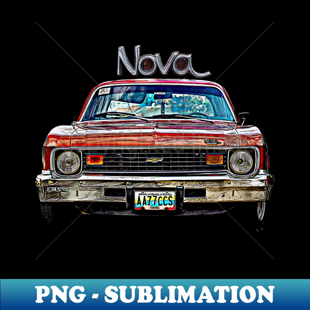 chevy nova - Modern Sublimation PNG File - Perfect for Subli - Inspire ...