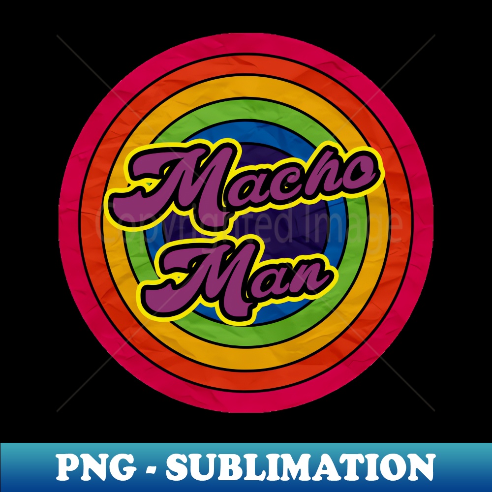 macho man - Elegant Sublimation PNG Download - Vibrant and E - Inspire ...