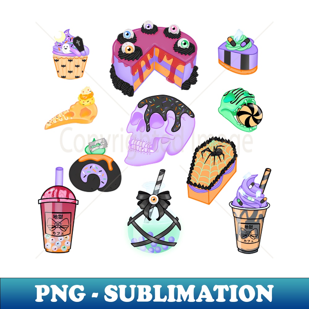Halloween Sweets - Premium PNG Sublimation File - Transform | Inspire Uplift