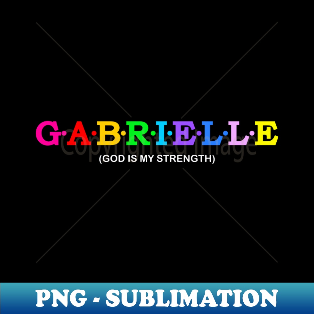 Gabrielle - God Is My Strength - Aesthetic Sublimation Digi | Inspire ...